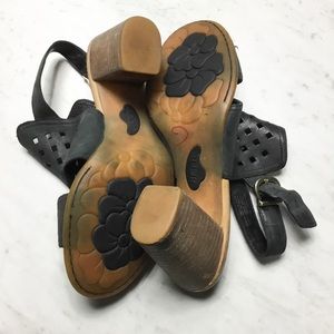 Born | Shoes | Born Havana Block Heel Leather Sandal | Poshmark